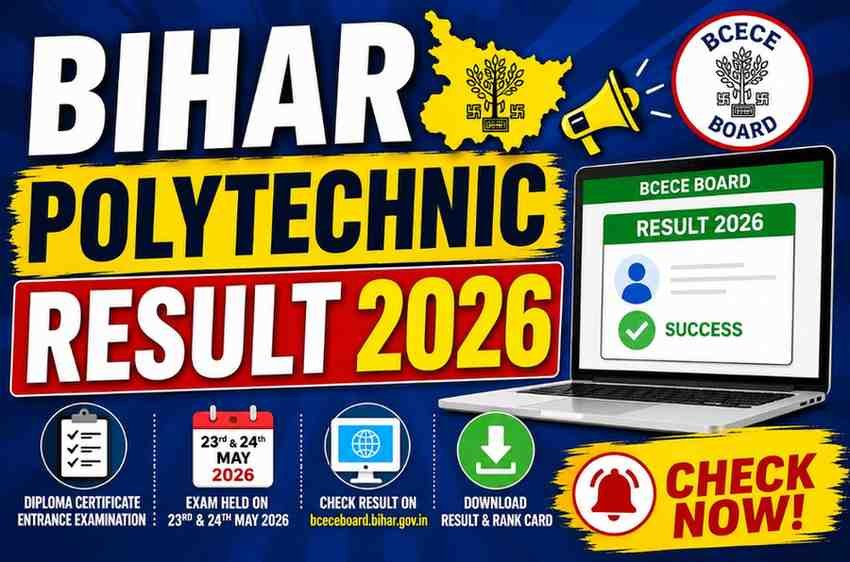 Bihar Polytechnic Result 2026 - Bharat Job Result