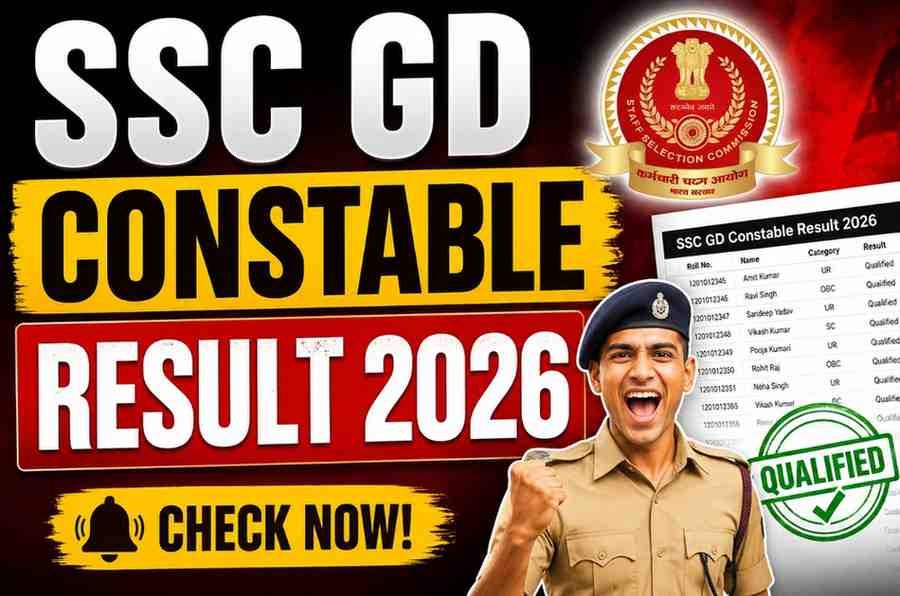 SSC GD Constable Result 2026 - Bharat Job Result